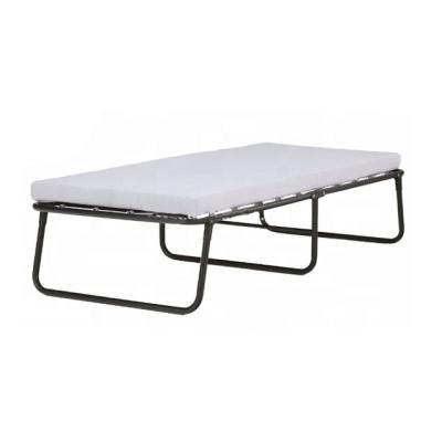 China Thick Foam Mattress Fold Out Bed Strong Portable Bed Frame for Spare Bedroom Office for sale