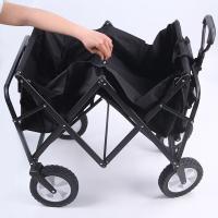 China 86*46*85 Dimension Outdoor Garden Utility Wagon Shopping Hand Truck with Iron Material for sale