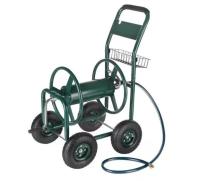 China Specialty Stores Heavy Duty Steel Garden Watering Hose Reel Cart for Commercial Buyers for sale