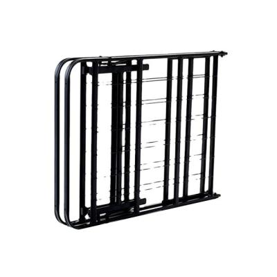 China Customer's Request King Size Metal Bed Frame with Modern Design Style for sale