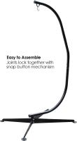 China Outdoor Furniture Solid Steel Standing Frame for Hanging Hammock Air Porch Swing Chair for sale