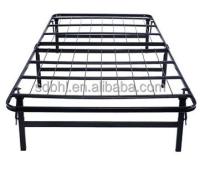 China Storage Affordability Iron Metal Folding Bed for Adult Guest in Modern Design for sale