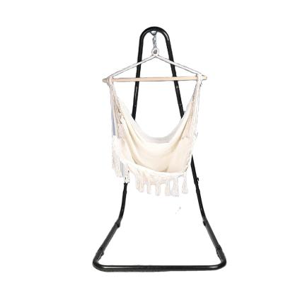 China 17.5kg Height Adjustable Solid Steel Construction Hanging Hammock Chair Stand for sale