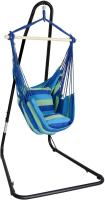 China 17.5kg Height Adjustable Solid Steel Construction Hanging Hammock Chair Stand for sale