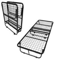 China Convenient Single Folding Metal Bed for Home and Outdoor Activities for sale