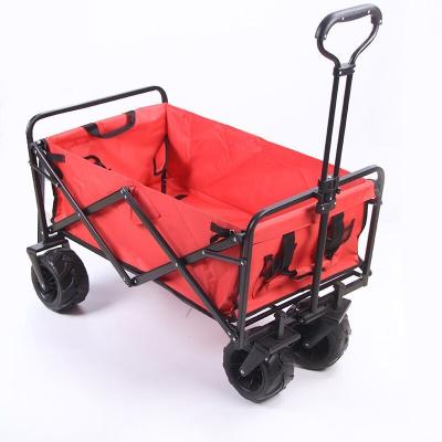 China Versatile Foldable Shopping Wagon Cart with 260KGS Weight Capacity and Four-wheel Design for sale