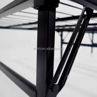 China Mail Packing Foldable Single Iron Frame Bed for Easy Storage and Transport for sale