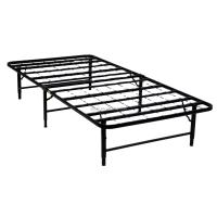 China Black Steel Wire Folding Single Bed Base with Convenient Foldability for sale