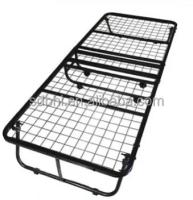 China Black Washable Pads Trapeze Infant Rollaway Bed Frame with Foldable Design for sale
