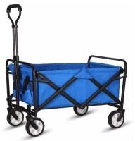 China Shopping Made Easy Heavy Duty Steel Trolleys with All-terrain Wheels and Four-wheel Design for sale