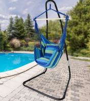 China Outdoor Portable Free Standing Hammock Chair with Mail Packing and Customized Color for sale