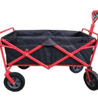 China Stainless Steel Collapsible Folding Utility Cart For Camping And Beach for sale