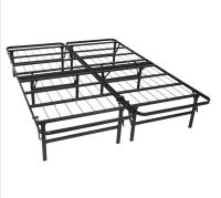 China Hotel Queen Size Metal Folding Bed Frame with Storage Space in Coastal Design Style for sale