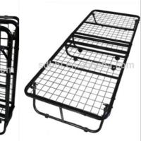 China Twin Size Metal Iron Folding Camp Bed for Living Room Design and Mail Packing Y for sale