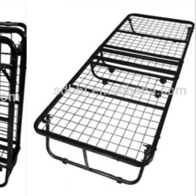 China Twin Size Metal Iron Folding Camp Bed for Living Room Design and Mail Packing Y for sale