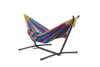 China Double Hammock Stand Portable Free Standing Hammock Chair for Outdoor and Activity for sale