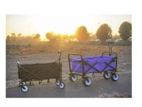 China Versatile Folding Wagon Carts for All Your Outdoor Needs Dimension L x W x H 86*46*85 for sale