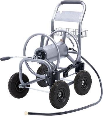 China 500KGS Weight Capacity Heavy Duty Garden Water Hose Reel Cart for Outdoor Yard Tools for sale