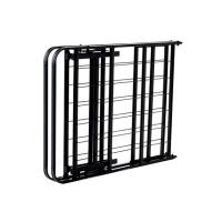 China Metal Bed Frame for Modern Bedroom Furniture Simple Design Slatted Base and Foldable for sale