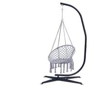 China C- Stand Heavy Duty Hammock Chair Stand Modern Design Style Weight Capacity 260KGS for sale