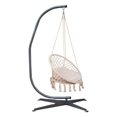 China Sturdy and Durable Steel Stand for Hammock Chairs C Shape Design Qingdao Port Loading for sale