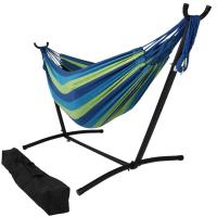 China Convenient Easy Collapsible Outdoor Camping Hammock with Stand for sale