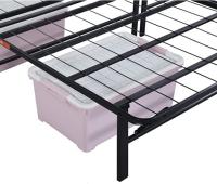 China Foldable Detachable Iron Stainless Steel Bunk Bed 's Fashionable Frame for Home Hotel for sale