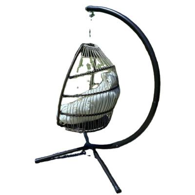 China Sturdy C Shape Steel Stand for Hammock Chairs Customized Color 260KGS Weight Capacity for sale