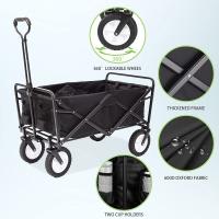 China Collapsible Garden Cart for Easy Transport 260KGS Weight Capacity Qingdao Port Loading for sale
