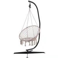 China Collapsible Steel Stand For Outdoor With Portable Easy Hammock Chair for sale