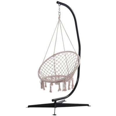 China Convenient Steel Stand For Hammock Chair 260KGS Weight Capacity Qingdao Port Loading for sale
