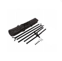 China Modern Double Cotton Hammock with Portable Steel Stand Relax and Unwind Anywhere for sale