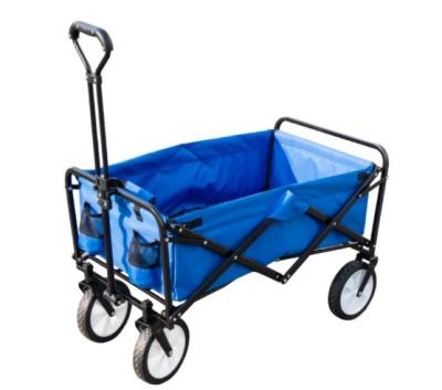 China Collapsible Foldable Carry Beach Trolley Perfect Service Camping Wagon for Supermarket for sale