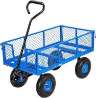China Green Dimension Heavy Duty Folding Cleaning Garden Wagon Cart 86*46*85cm for sale