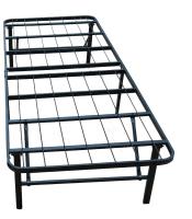 China Strong Bedroom Furniture for Modern Design Stainless Metal Foldable Boxspring Bed Frame for sale