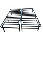 China Strong Bedroom Furniture for Modern Design Stainless Metal Foldable Boxspring Bed Frame for sale