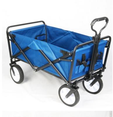 China Heavy Duty Steel Trolleys Hand 4 Wheel Beach Wagon Picnic Wagon with Perfect Service for sale