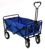 China Heavy Duty Steel Trolleys Hand 4 Wheel Beach Wagon Picnic Wagon with Perfect Service for sale