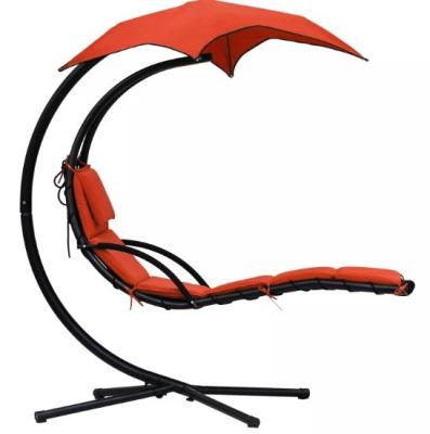 China Modern Design Style Hanging Chaise Lounger Chair for Porch Swing and Large Weight Capacity for sale