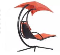 China 300LBS Capacity Hanging Chaise Lounger Chair Porch Swing Hammock Chair for Products for sale