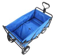 China Big Wheels Garden Camping Wagon with Stainless Steel Material and Easy Folding Design for sale