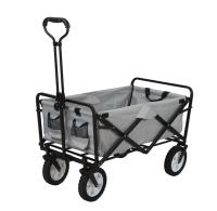 China Big Wheels Garden Camping Wagon with Stainless Steel Material and Easy Folding Design for sale