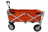 China Heavy Duty Steel Metal Push-Pull Folding Trolley for Picnic Perfect Service and Tools for sale