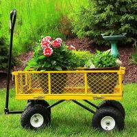 China 17KGS Weight Capacity Heavy Duty Folding Garden Wagon Cart for Versatile Cleaning for sale