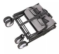 China Collapsible Iron Wagon for Outdoor Camping and Trolley Needs Holds up to 300LBS for sale