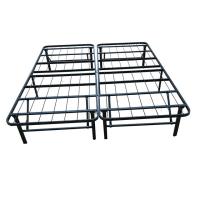 China Modern Design Style Foldable Metal Bed for Bedroom Furniture in Employee Apartment for sale
