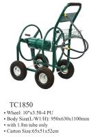 China Conveniently-Sized Garden Watering Hose Reel Cart for Planting 60*102*42.5 Dimensions for sale