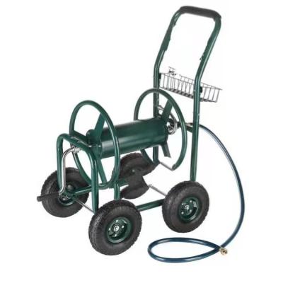 China Green Dimension L x W x H 60*102*42.5 Watering Plant Hose Reel Cart Garden Planting for sale