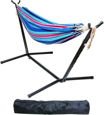 China Modern Design Style Double Hammock Stand for Outdoor Swing Bed and Camping Adventures for sale