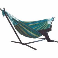 China Modern Design Style Outdoor Garden Hammock With Stand Portable Swing Standing Hammock 300LBS for sale